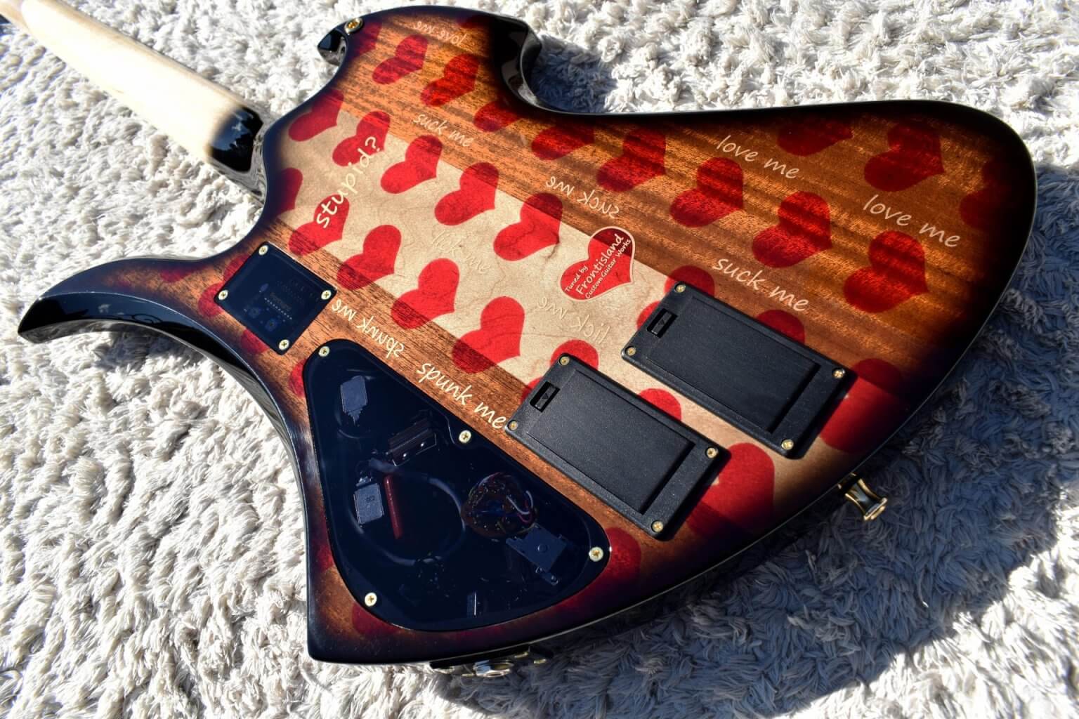 FERNANDES MG145S hide Model 改 | Frontisland CustomGuitarWorks