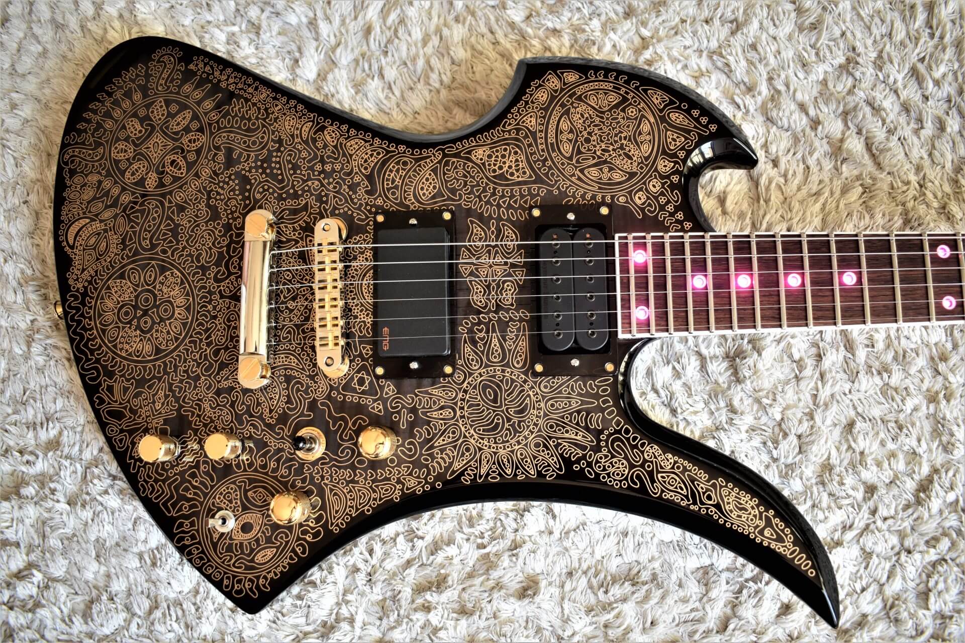 FERNANDES MG145S hide Model 改 | Frontisland CustomGuitarWorks